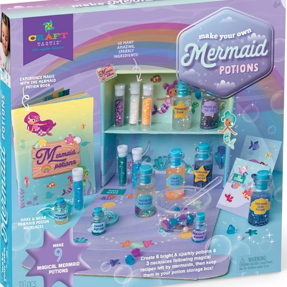 Craft-tastic | Toys | Crafttastic Diy Mermaid Potions Craft Kit | Poshmark